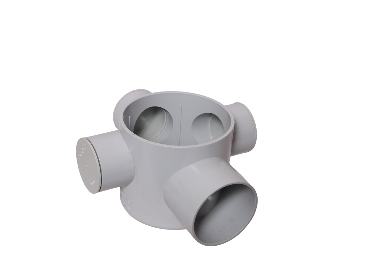 Finolex 110x75mm PVC Multi Floor Trap (4×2 1/2 Inch) without Jali ...