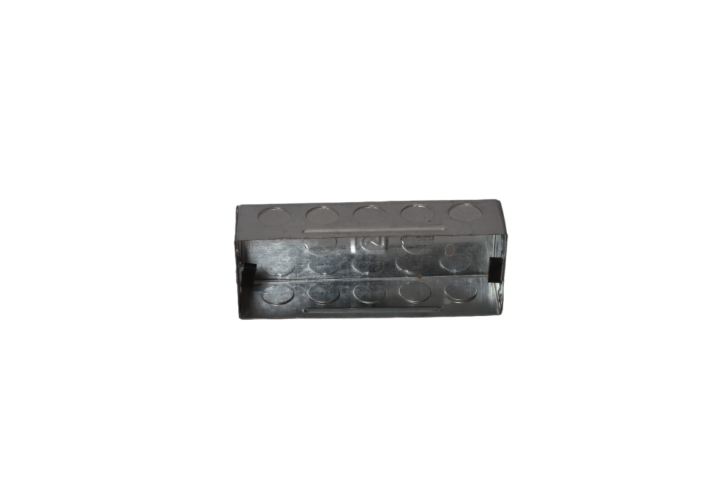 6 Modular Metal GI Box Metal Flush Box Standard Size & Construction GI ...