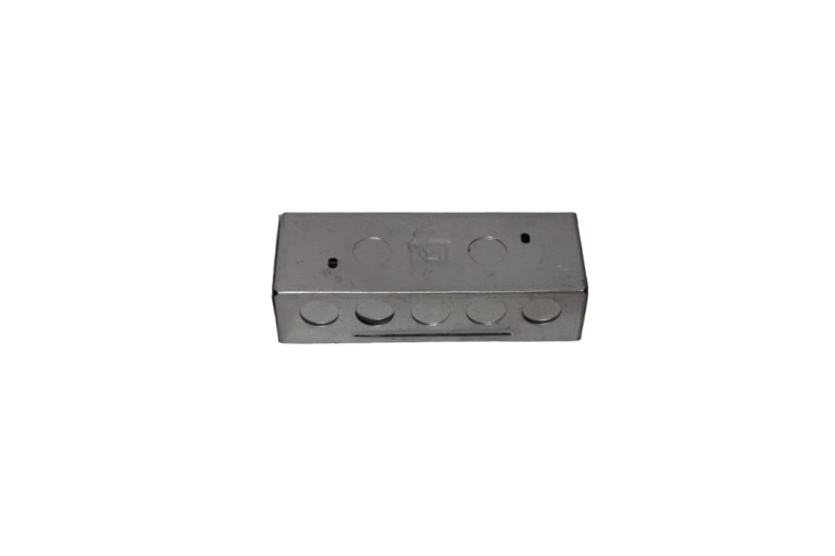 6 Modular Metal GI Box Metal Flush Box Standard Size & Construction GI ...