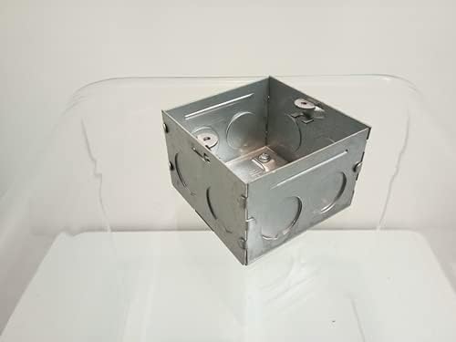 3 Modular Metal GI Box Metal Flush Box Standard Size & Construction GI ...
