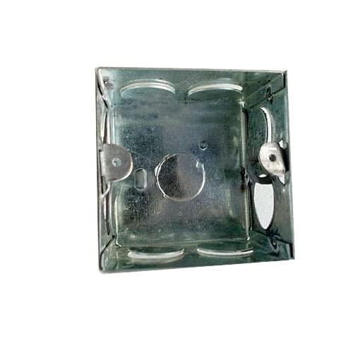 2 Modular Metal GI Box Metal Flush Box Standard Size & Construction GI ...