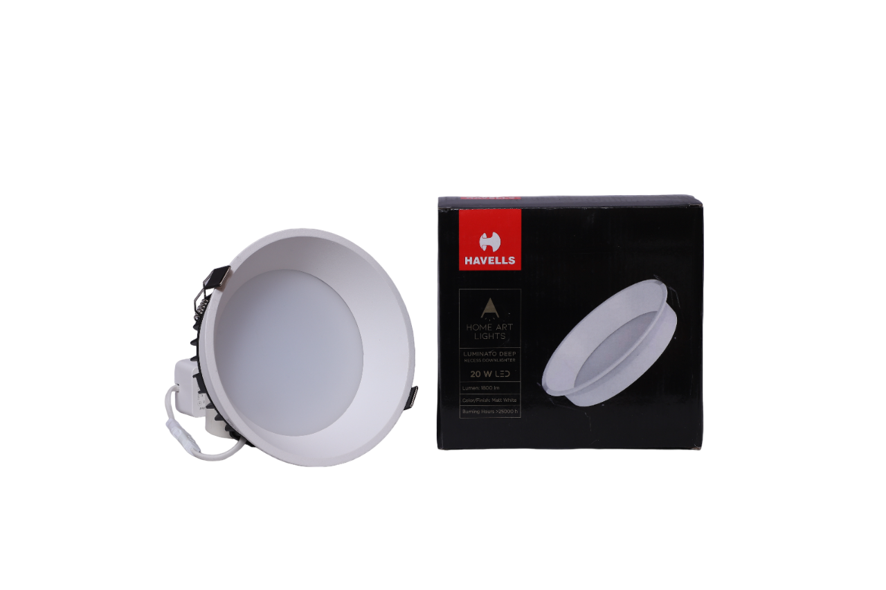 havells led 20 w deep light luminato (RD4K ) – Amar Machinery Electronics